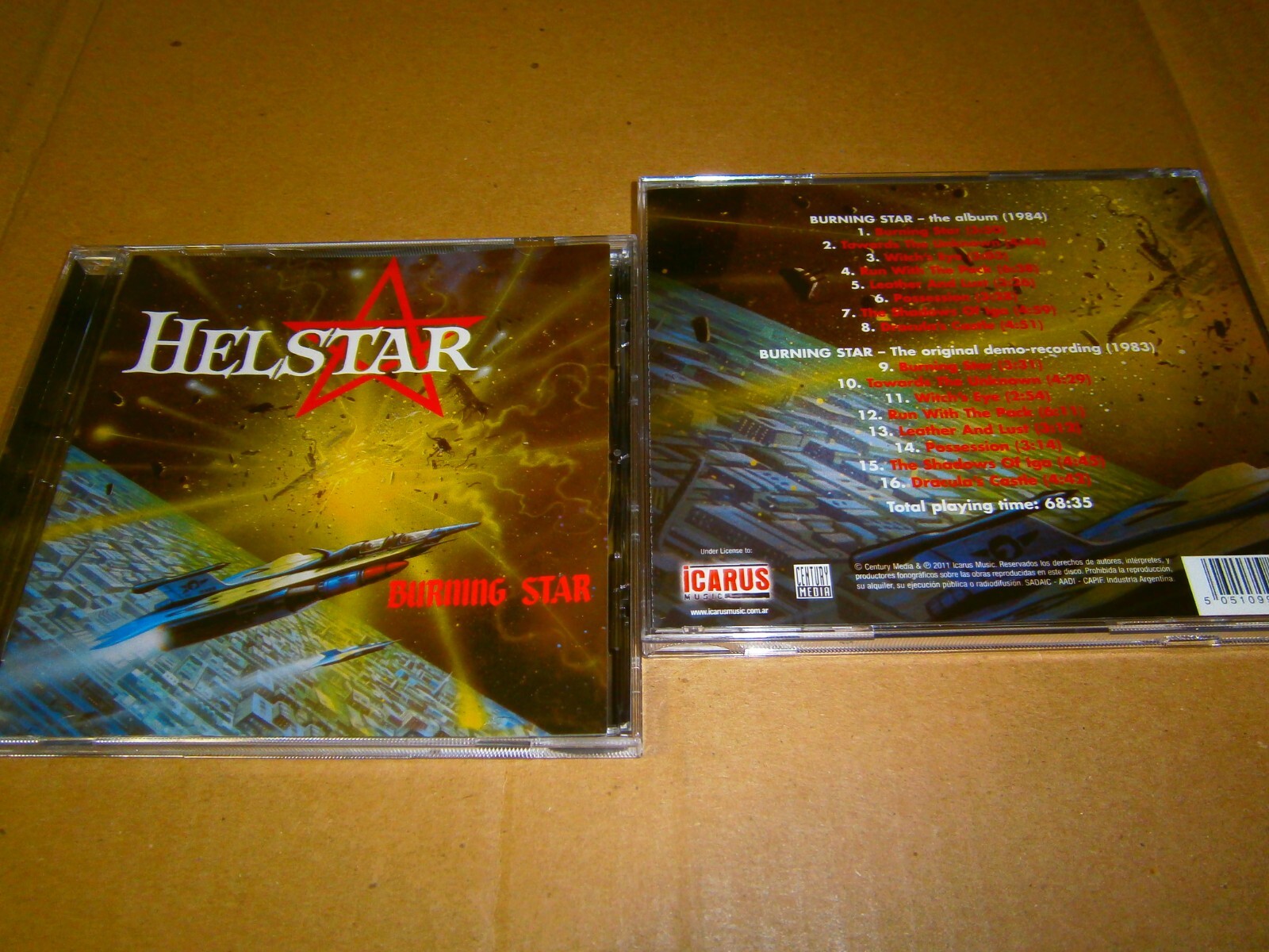 HELSTAR - Burning Star. CD | eBay