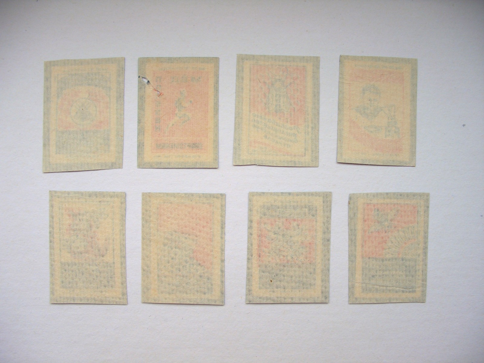 Matchbox Labels1959 Set ( 8 ) USSR CCCP Factory " 1ST OF MAY " RARE | eBay