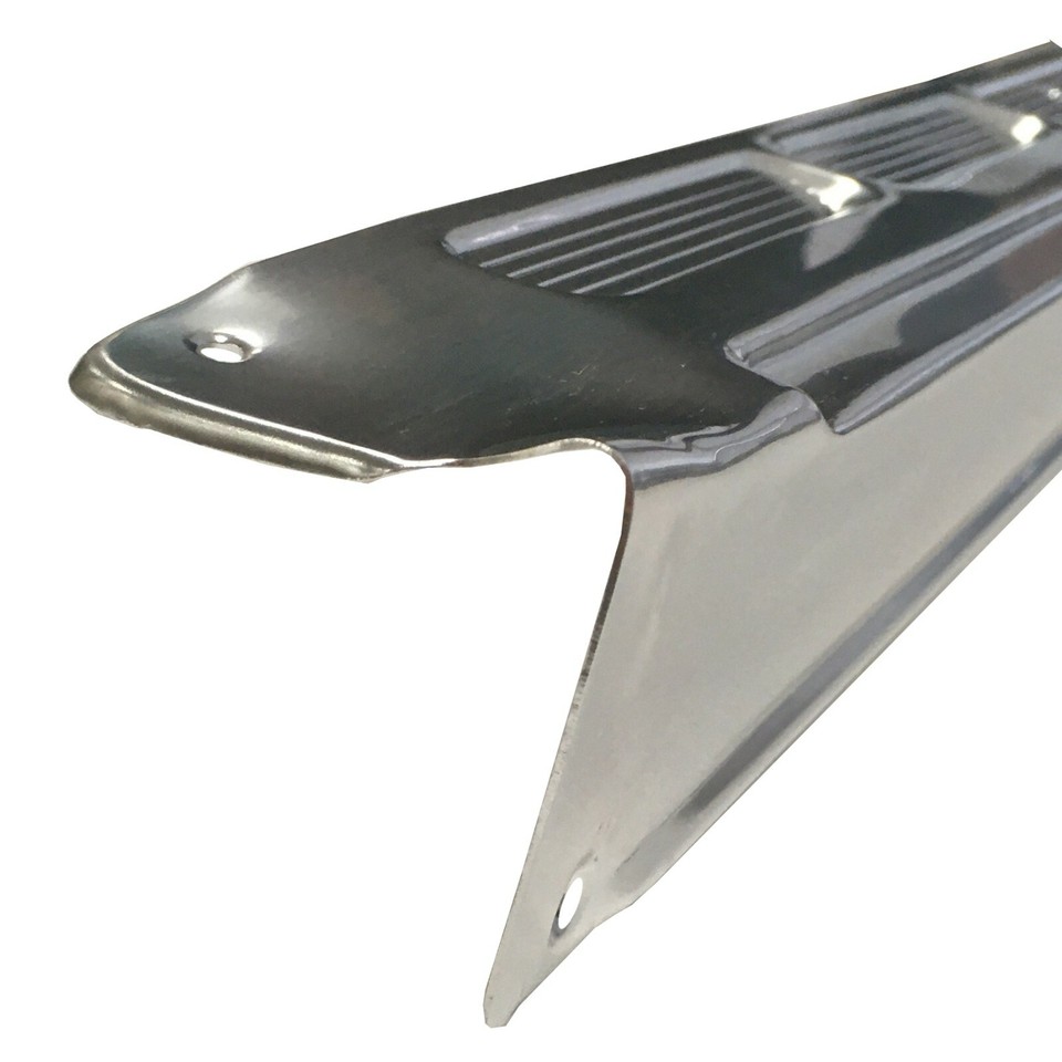 1965~1968 Mustang Rocker Door Sill Scuff Plates Pair w/Decel CP/FB ...