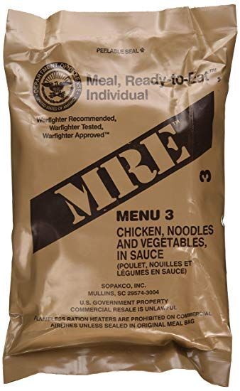 MRE Meal - Pick Your Meal Ready to Eat Menu 1-24 - Genuine USGI | eBay