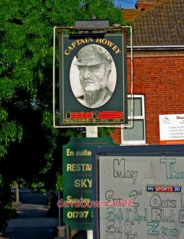PHOTO THE CAPTAIN HOWEY HOTEL - SIGN 1 LITTLESTONE ROAD CAPTAIN J.E.P ...