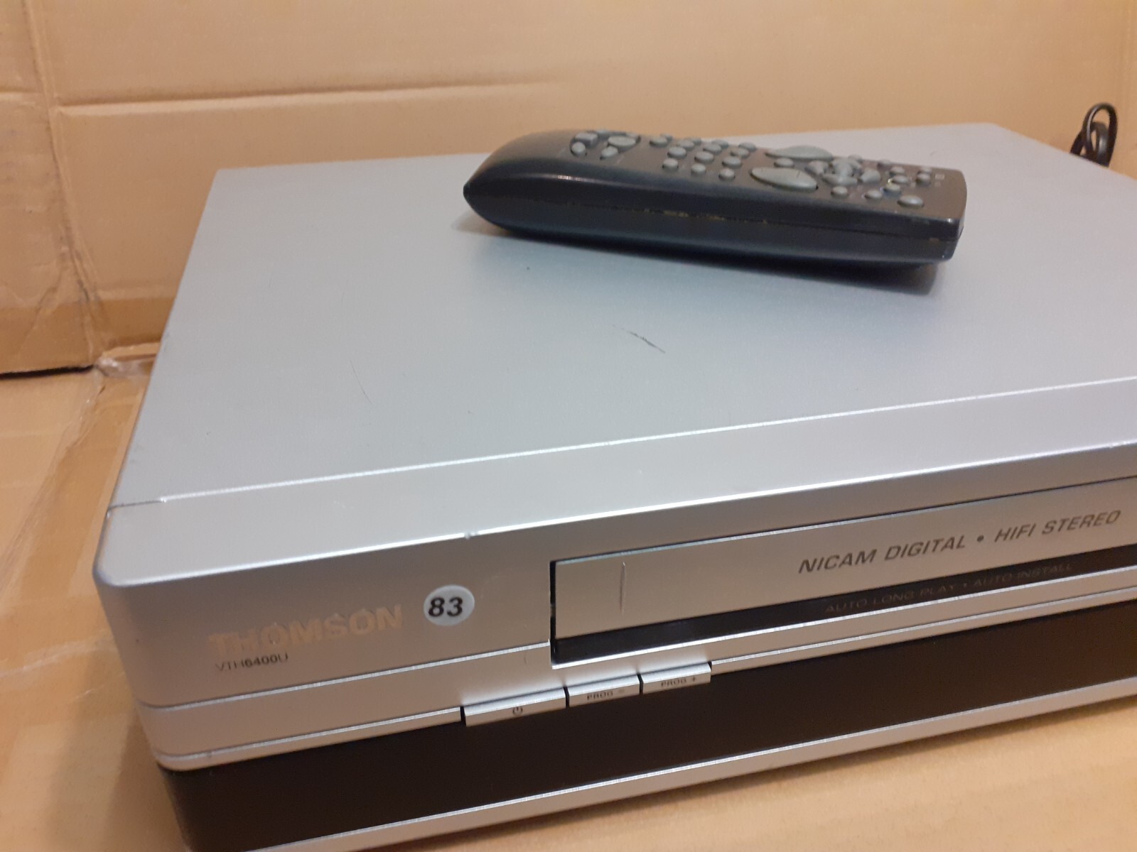 THOMSON VTH-6400 VHR VCR 4 HEAD NICAM VCR VHS Video Cassette Recorder ...