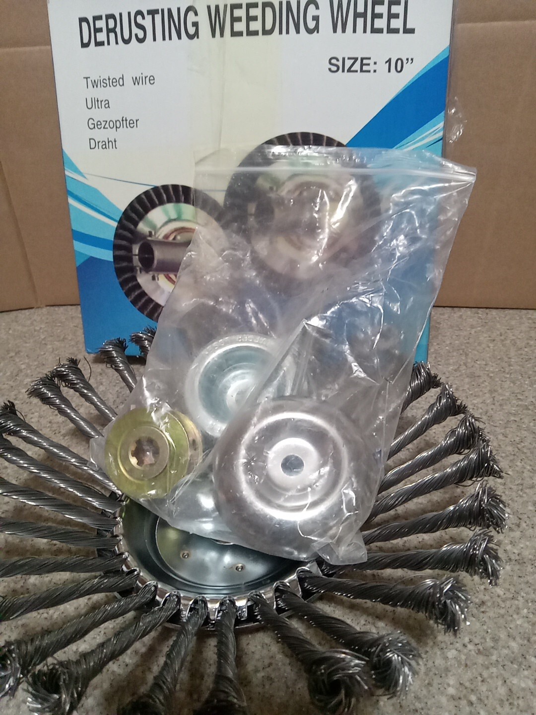 Derusting Weeding Wheel size 10" | eBay