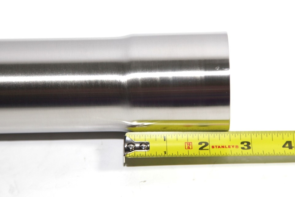 10pcs Exhaust Resonator Pipe 2.25"ID x 18" Length T304 Stainless Steel ...