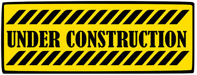 Under construction sticker warning sign weatherproof bumper vinyl decal ...