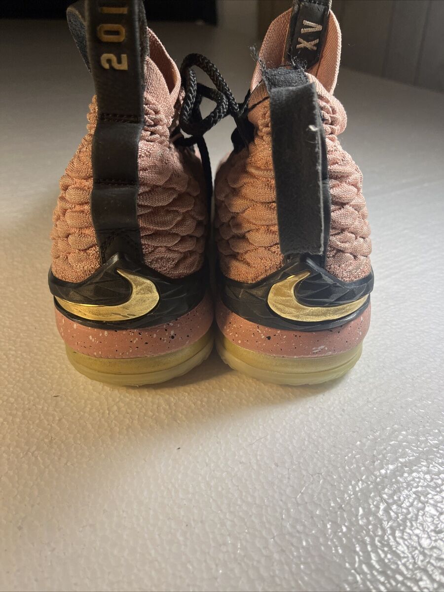 NIKE LeBron 15 RUST PINK GS HOLLYWOOD Shoes Sz 5.5 Youth NIKE LeBron 15 RUST PINK GS HOLLYWOOD Shoes Sz 5.5 Youth