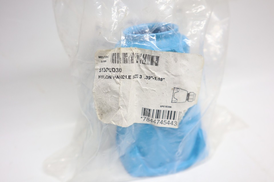 New Meltric 513P0D30 Handle Inlet for DSN60, DS30 Blue Nylon, Bagged ...