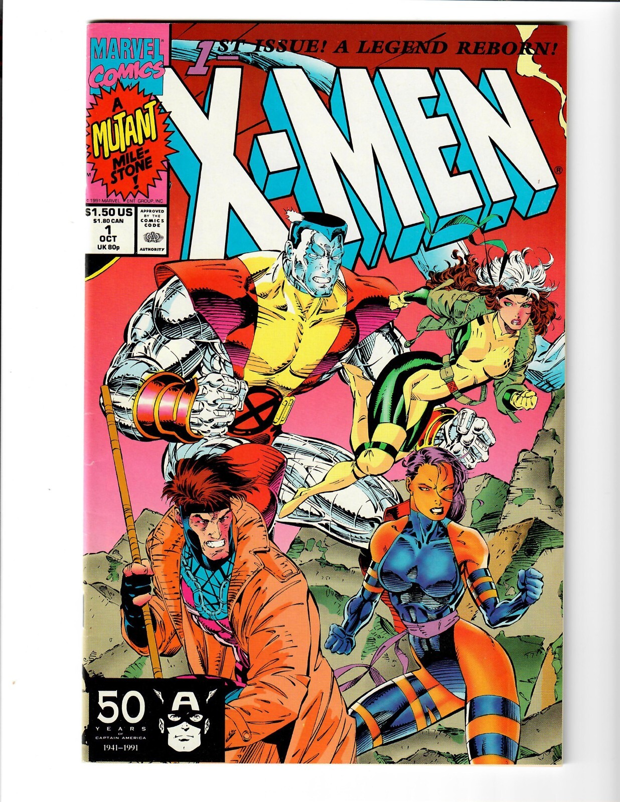 Marvel Comics 1st Issue! A Legend Reborn! X-Men Issue #1 1991 | eBay