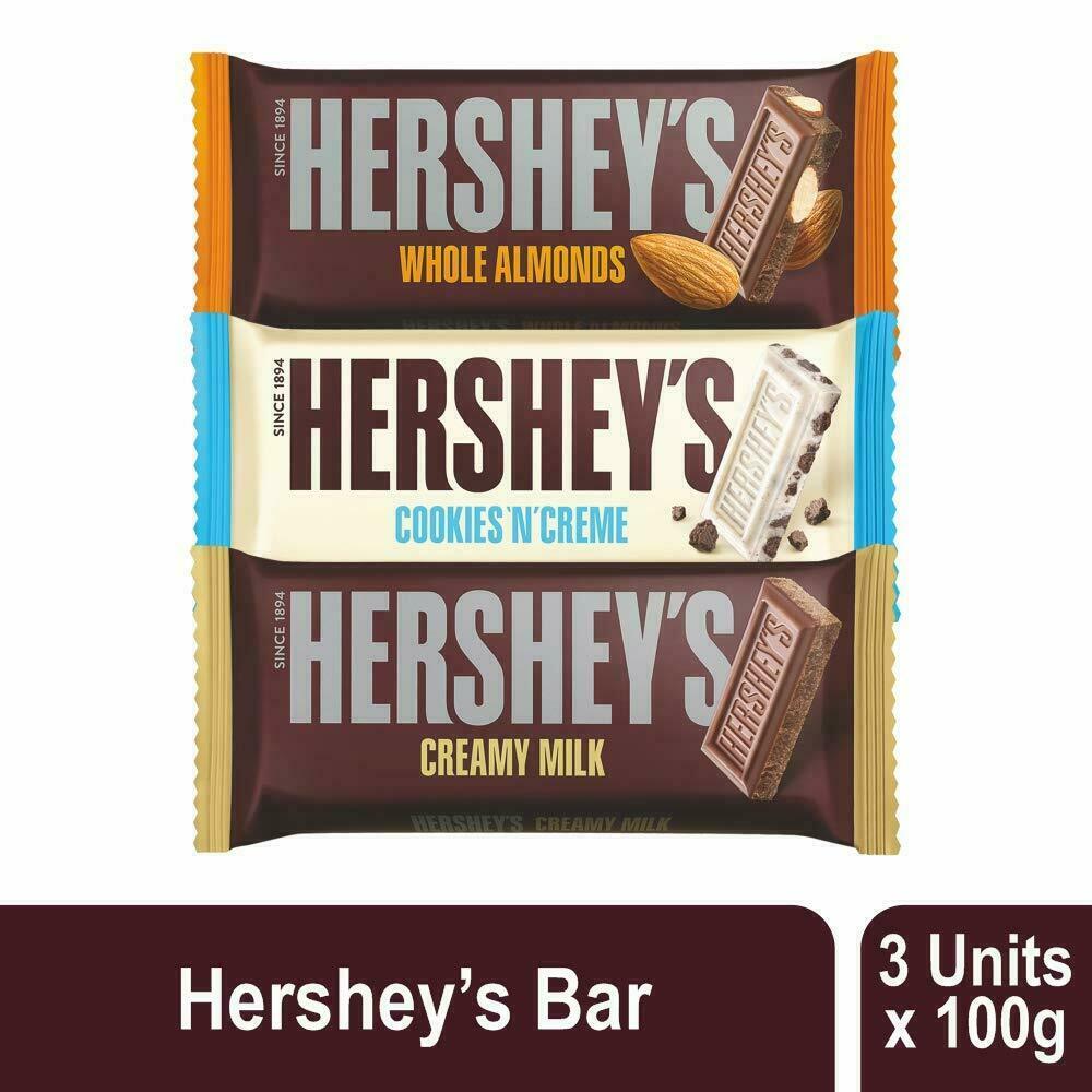 Hershey Chocolate Bar Cookies And Cream