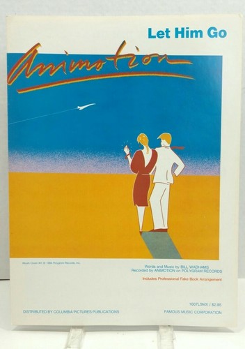 Let Him Go Sheet Music Animotion FAKE BOOK Piano Vocals Guitar 80s Pop ...