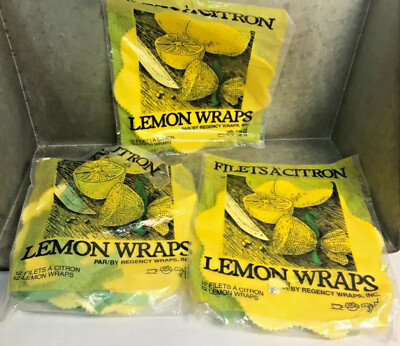 39 Unused Lemon Cover w/ Ribbon For Seed Free Squeezing Lemon Halves or ...
