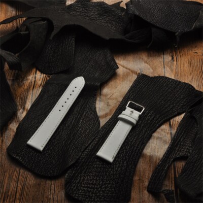 0.5kg Shark Fish HIDE Skin Leather Hides DIY Leather Scrap Soft Pelts ...