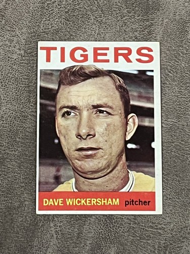 1964 Topps Dave Wickersham #181 NM-MT Detroit Tigers | eBay