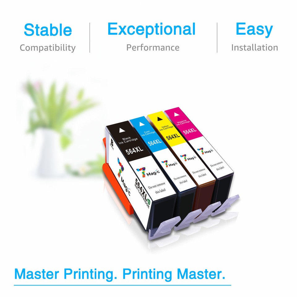 15PK 564XL Ink Cartridge For HP Photosmart 5510 5520 6510 6520 7510 ...