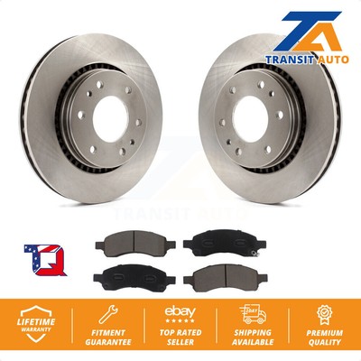 [Front] Brake Rotors & Ceramic Pad Kit For Chevrolet Trailblazer GMC Envoy Buick | eBay