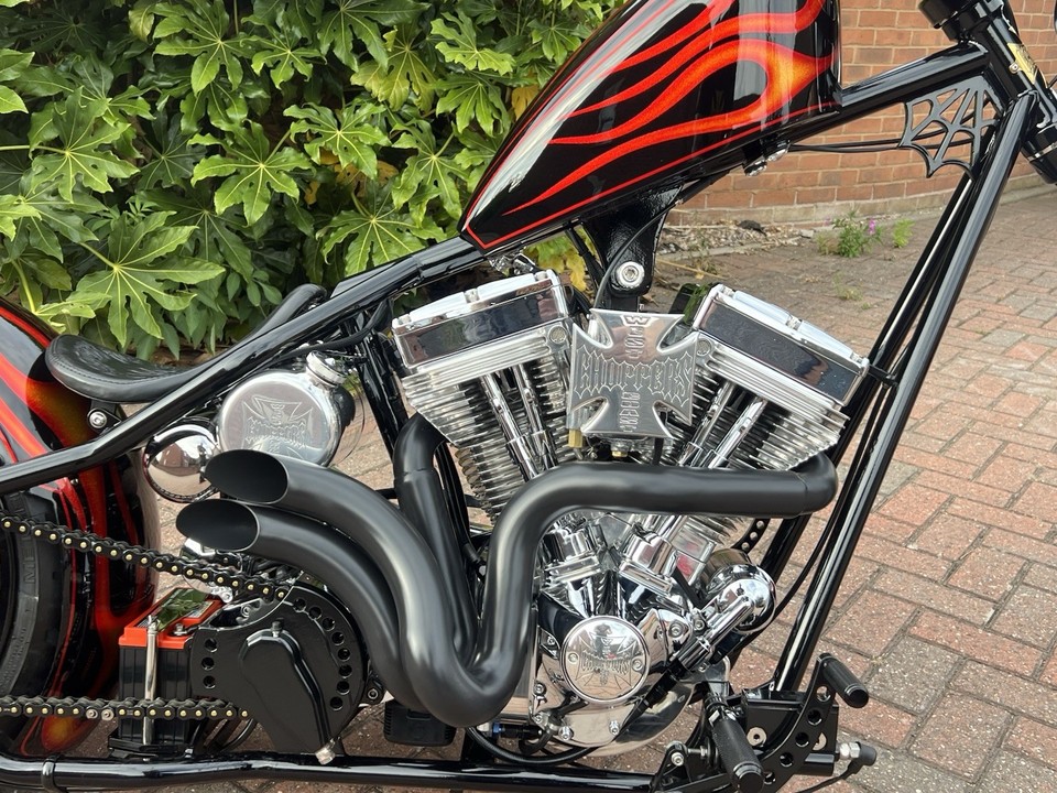 West coast Choppers CFL Rare 240 chopper bobbe Custom Motorcycle Harley ...