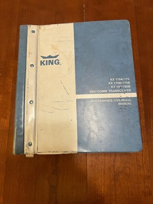 Bendix King KX170A/175, KX170B/175B, KY195/195B Maint. Overhaul Manual ...