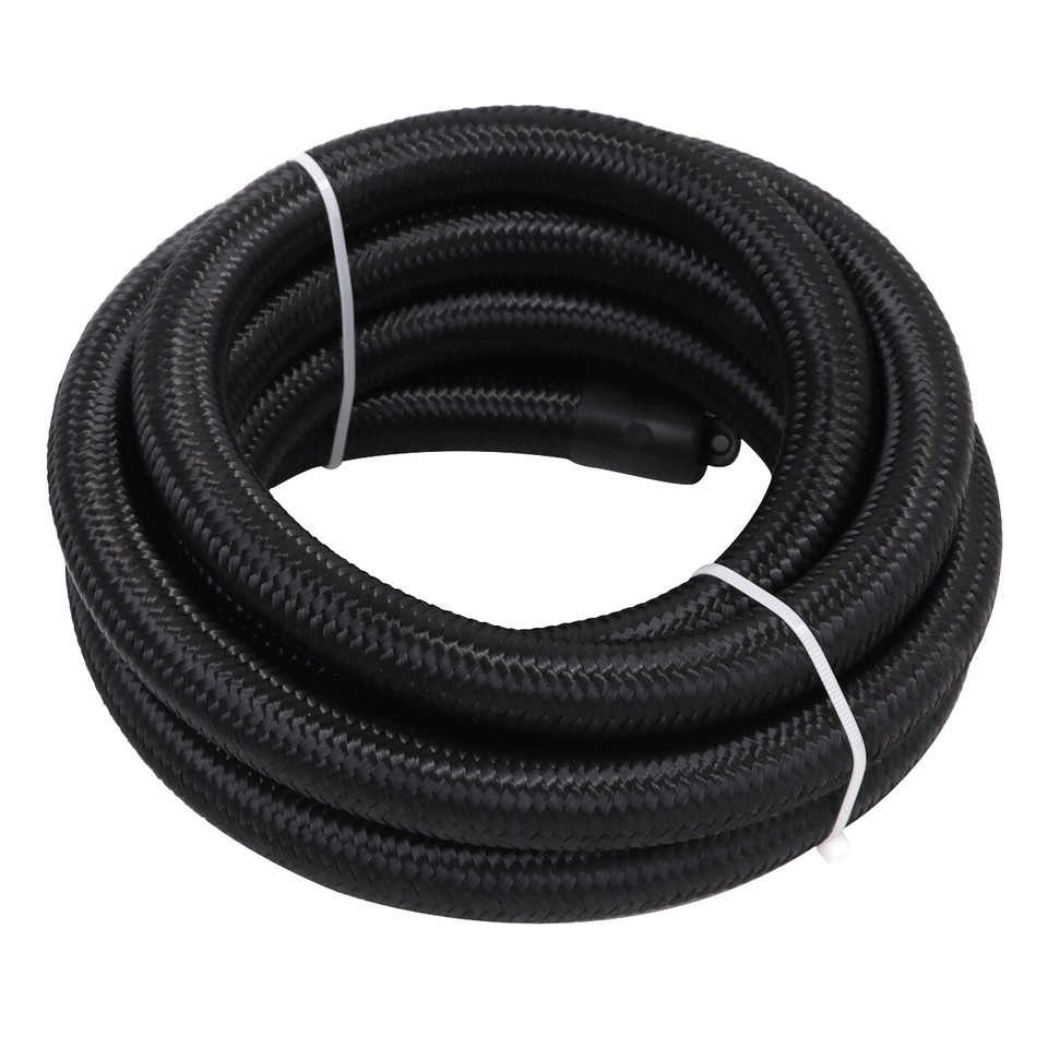 6 8 10AN Nylon Braided Fuel Line Hose Fuel Line Oil Feed Line CPE 20 ...