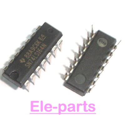 100 PCS SN74LS164N DIP-14 SN74LS164 74LS164 LS164 Shift Register Chip ...