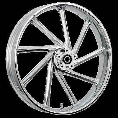 Kinetic Chrome 21 x 5.5" Front Wheel, Rotors - 2000-24 Harley Touring ...