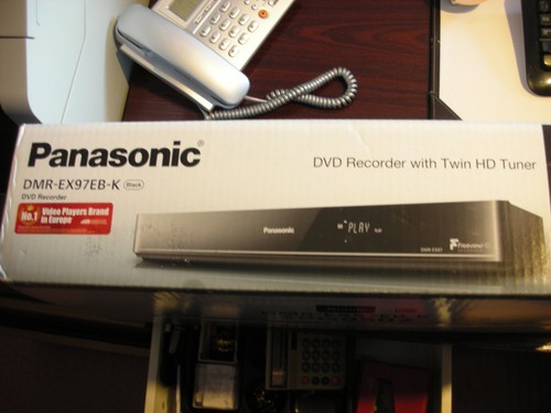 Panasonic DVD Recorder with Freeview HD (DMR-EX97EB) NEW SEALED BOX ...
