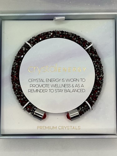 Crystal Energy Premium Crystals Wellness Bracelet Balance Healing Jewelry Red | eBay