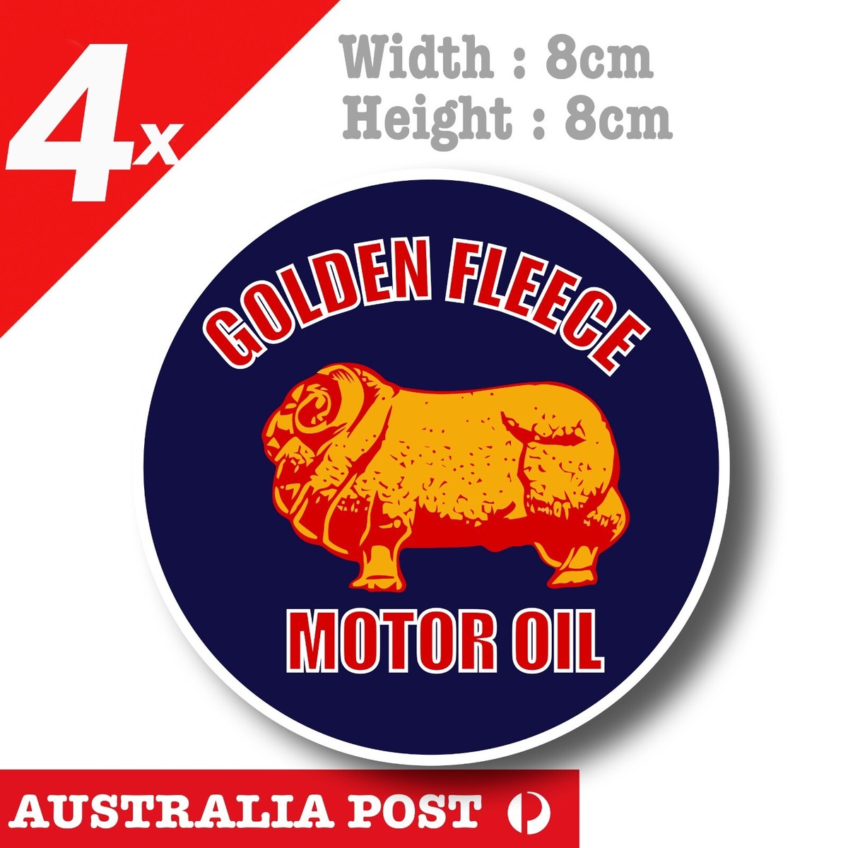 Golden Fleece Logo Advertising Sign Golden Fleece Petrol