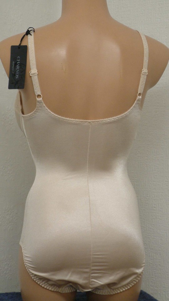 CHARNOS SUPERFIT CR 171, UNDERWIRED CUP, BODY SHAPER, WHITE, BLACK OR ...