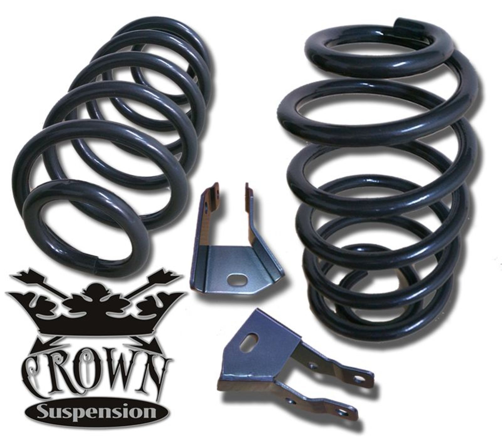 Crown Suspension 2" Lowering Springs w/ Rear Shock Extenders Kit for 07 ...