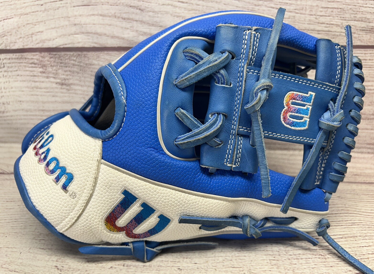 Wilson A2000 DP15 11.5" Limited Edition Infield Baseball Glove Blue ...