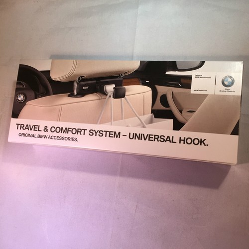 BMW TRAVEL HOOK & COMFORT SYSTEM UNIVERSAL HOOK FOR HEADREST ...