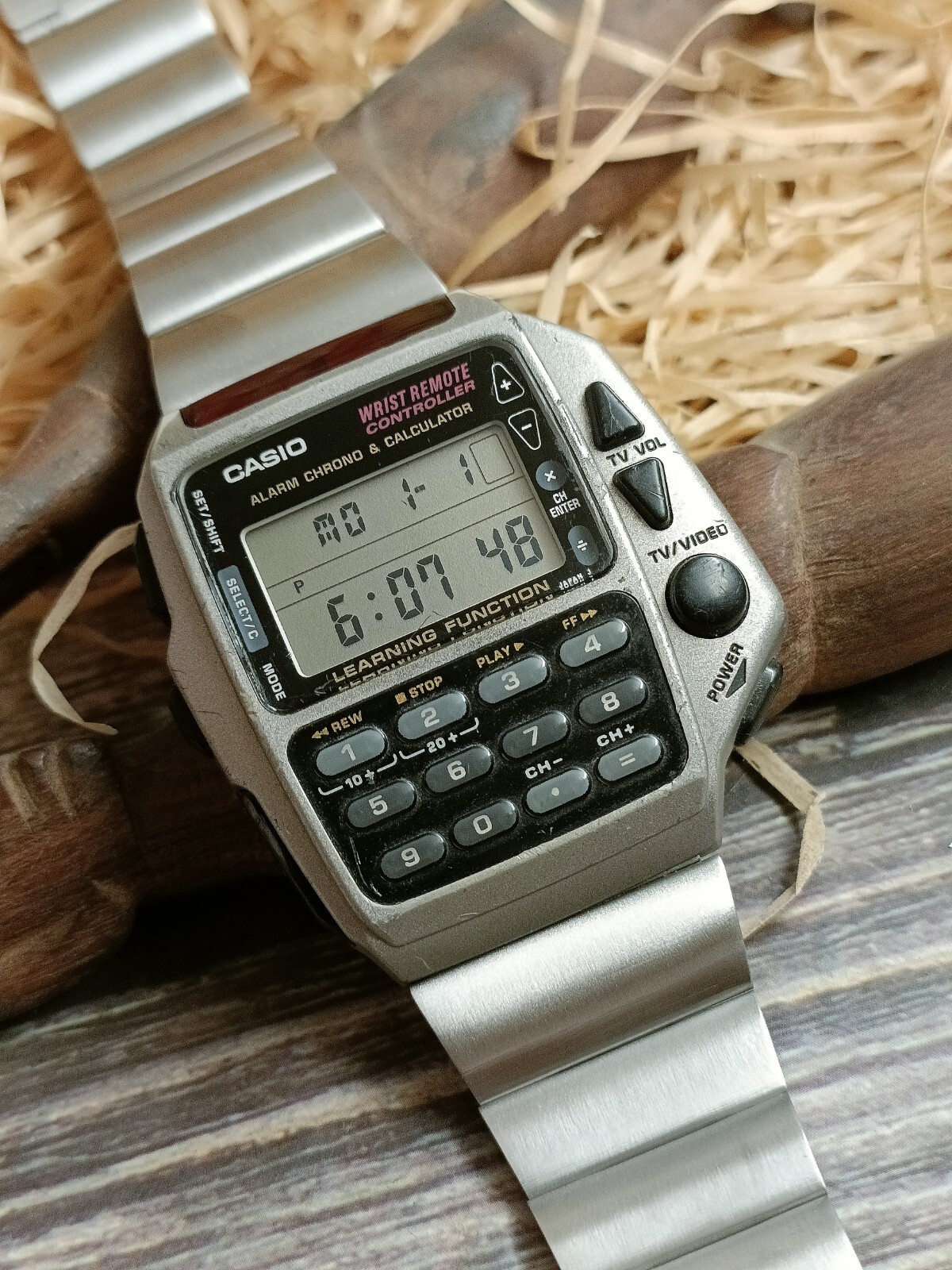 AUTHENTIC CASIO REMOTE CONTROLLER ALARM CHRONO JAPAN MEN'S CMD-40 ...