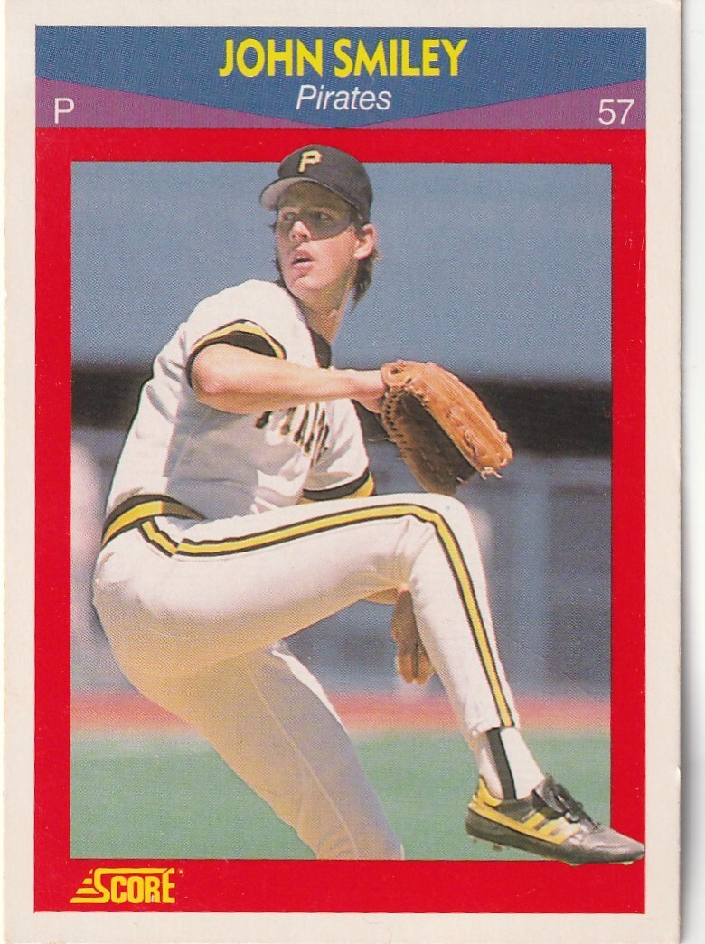 FREE SHIPPING-MINT-1990 Score Superstars John Smiley #65 PIRATES | eBay