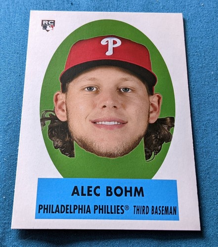 2021 Topps Archives Alec Bohm Peel Off Insert Philadelphia Phillies | eBay