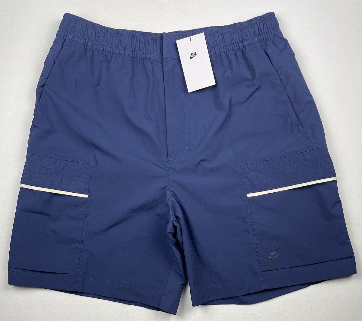 Nike Sportswear Style Essentials Woven Utility Shorts Navy DM6690-410 ...