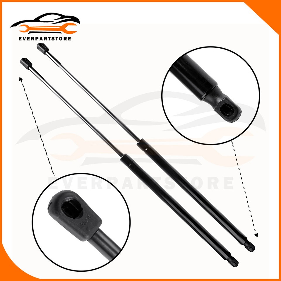 2 Pcs Fits Undercover Gas Springs Lift Support Shocks Struts Extended ...