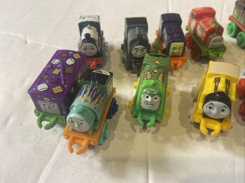 Thomas And Friends Minis Rare Lot Of 11 All Unique Faces | eBay