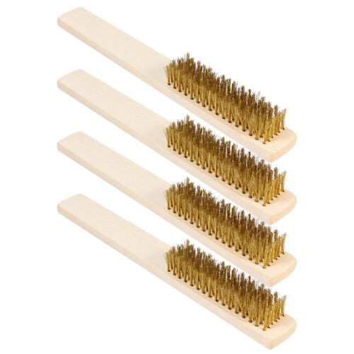 4 Pcs Pure Copper Wire Cleaning Brush for Rust Removal Multi Functional ...