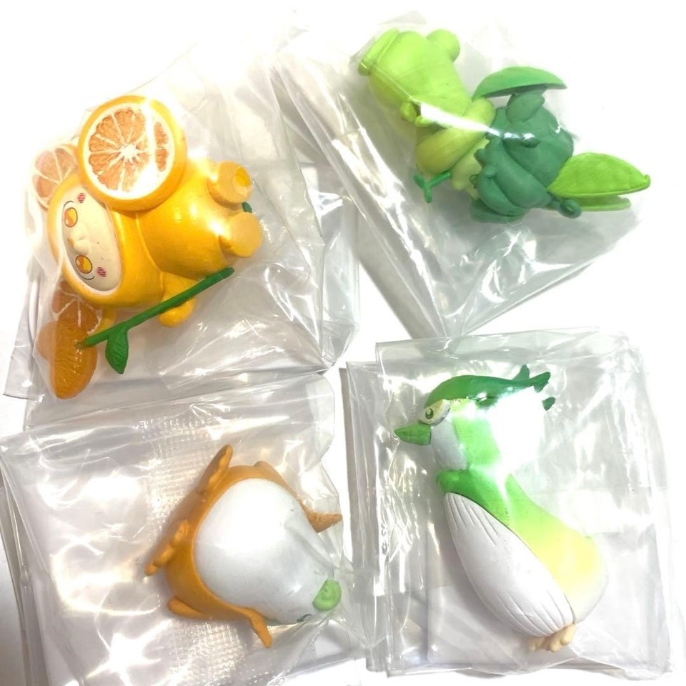 Vegetable Fairy and Fruit Fairy complete set 4 Capsule Toy NEW | eBay