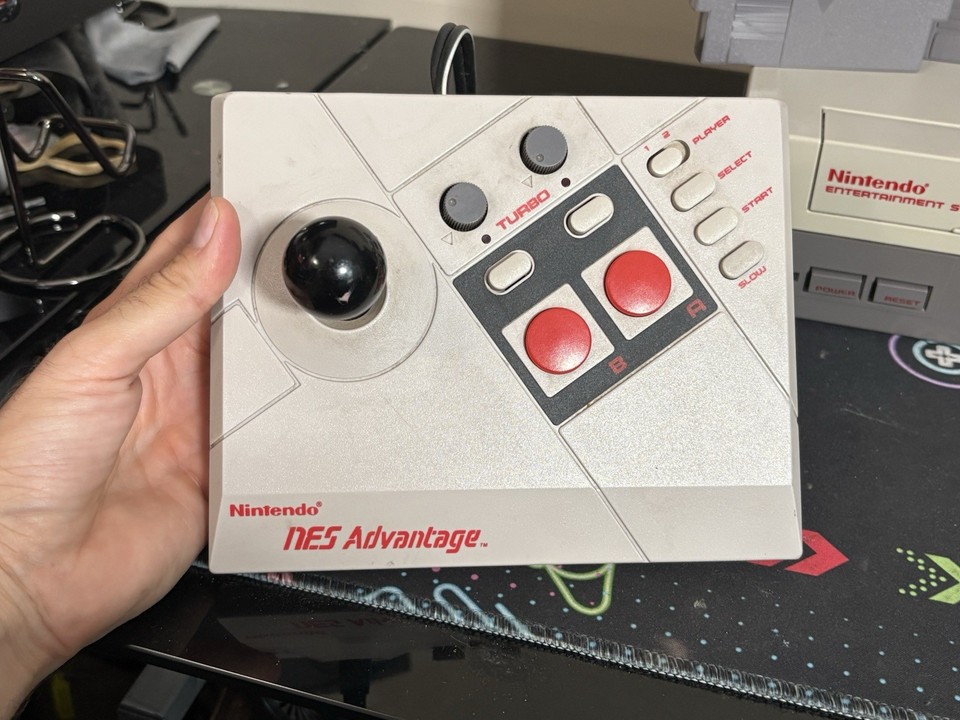 Original Nintendo NES Console + Advantage Controller, Life Force, Dr ...