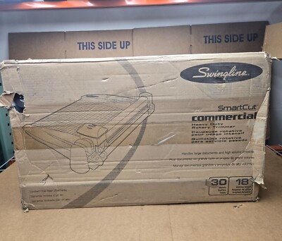 SmartCut Commercial heavy duty rotary trimmer, (BOX IN OLD CONDITION ...