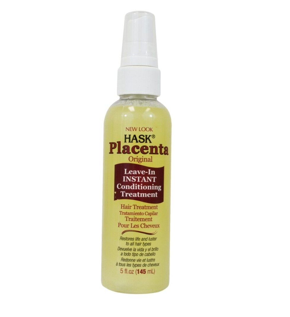 HASK Placenta Original Leave-In Instant Conditioning Treatment, 5 Ounce ...