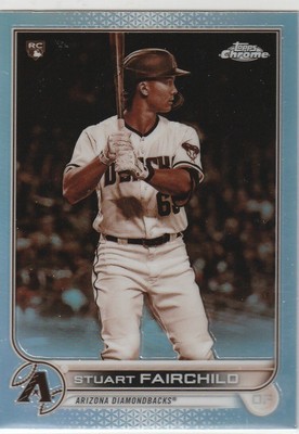 2022 Topps Chrome Sepia Refractors #156 Stuart Fairchild Arizona ...
