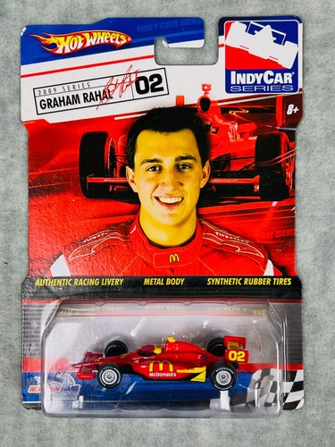 🏁🏁Hot Wheels 2009 IZOD Indy Car Series #02 Graham Rahal McDonalds Honda ...