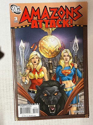 AMAZONS ATTACK #3 DC COMICS 2007 - COMBINE SHIP | eBay