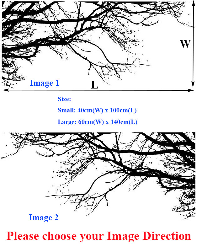 Large Tree Sticker Branches Wall Art Vinyl Wall Sticker Home Decor HIGH ...