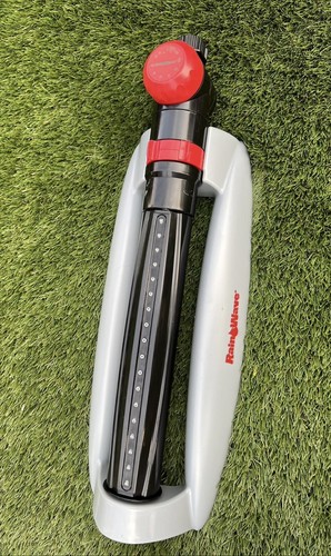 RAINWAVE Turbo Gear Oscillating Sprinkler Set with Timer Up to 3700 Sq ...