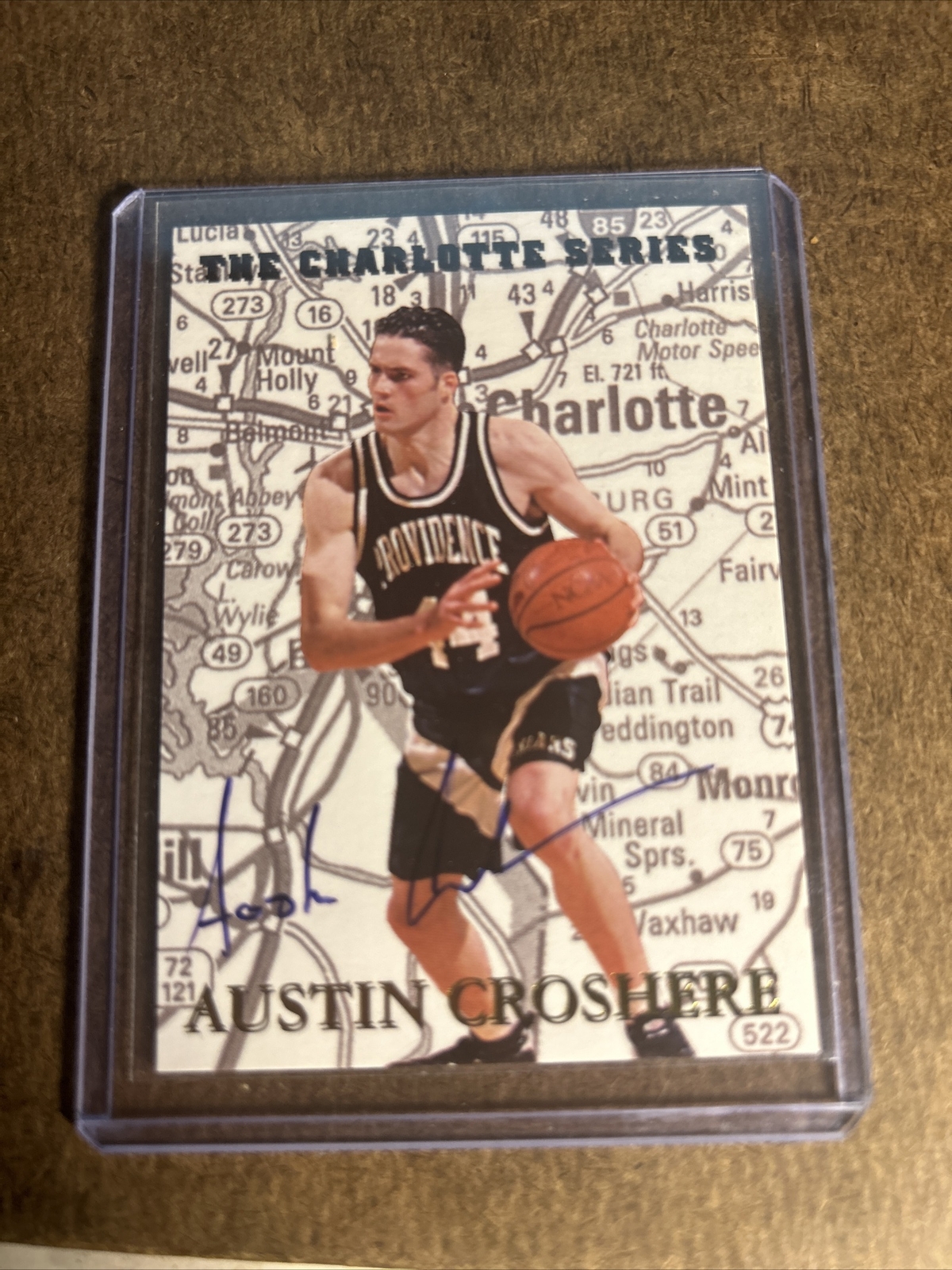 1997 The Genuine Article Charlotte Series Auto #MP5 Austin Croshere ...