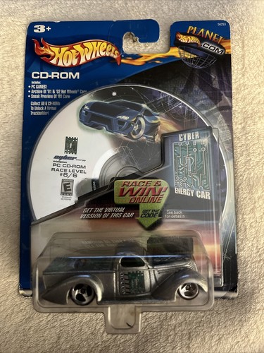 HOT WHEELS 2002 CD-ROM WITH CYBER ENERGY CAR PC GAME #6/6 | eBay