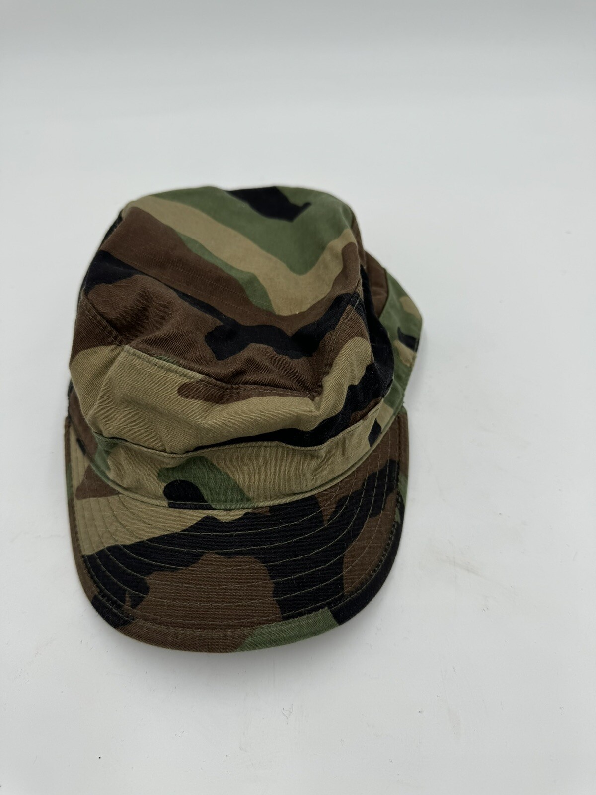 Propper Army Cap Hat Mens 7 1/8 Woodland Camo Ripstop Military Hot ...